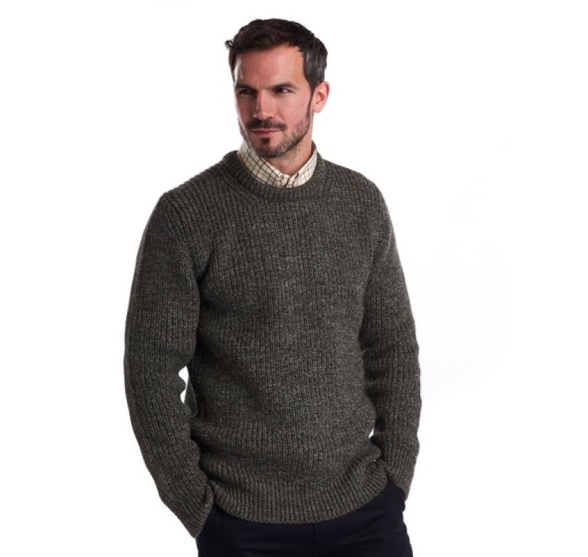 Barbour New Tyne Chunky Knit Pullover