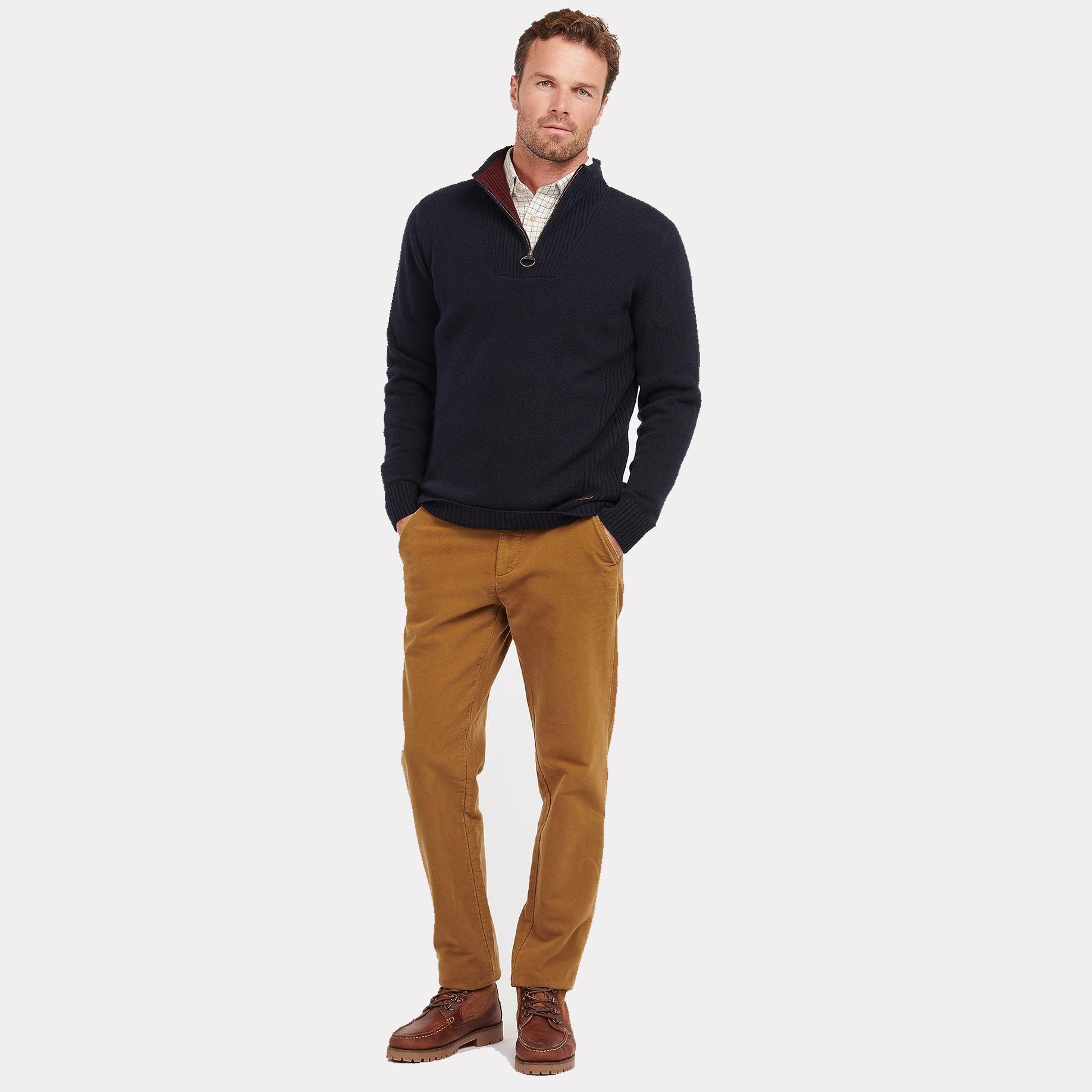 Barbour Nelson Essential Half Zip Pullover