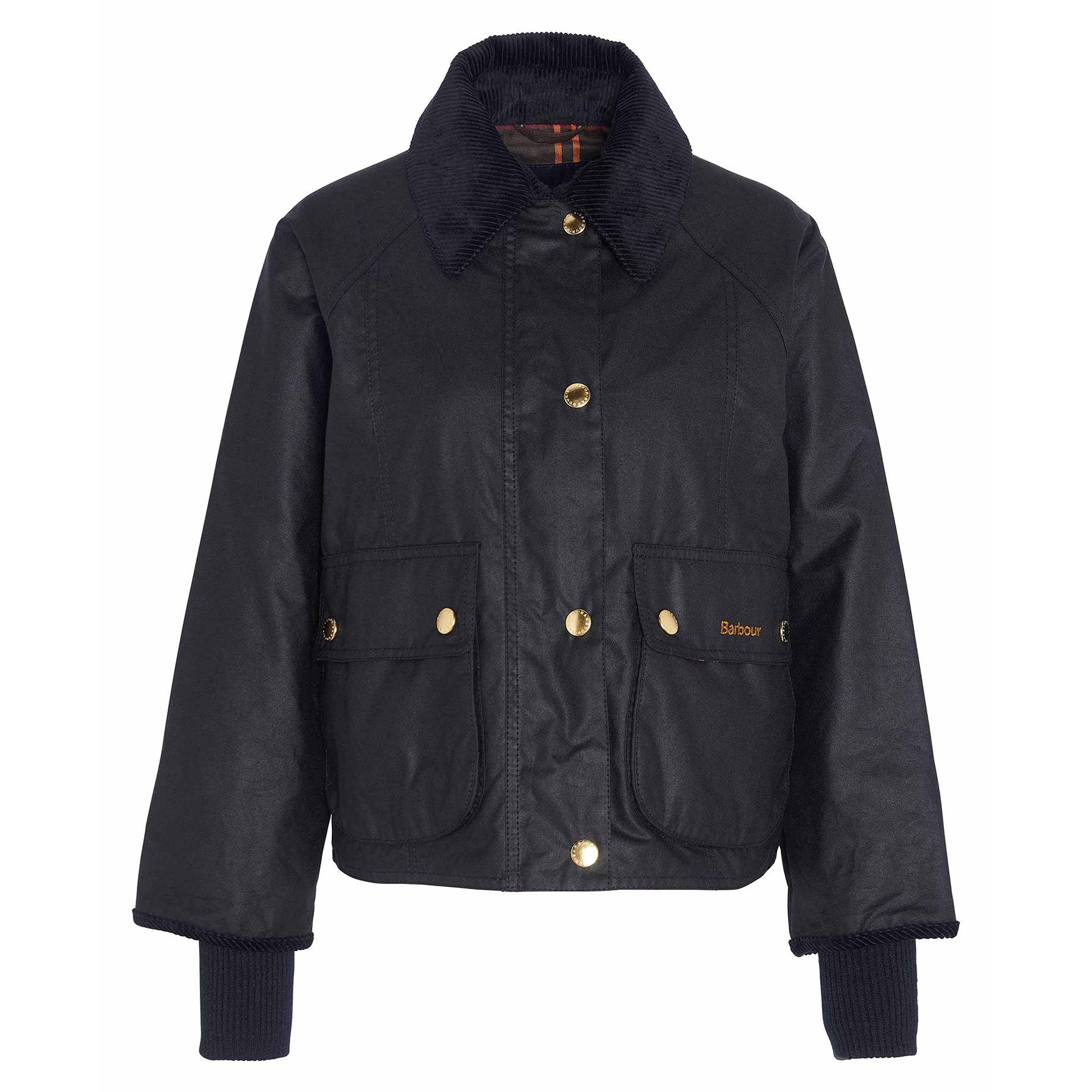 Barbour Cropped Beadnell Wax Jacket